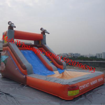 China inflatable slide water beach jumbo water slide inflatable for sale
