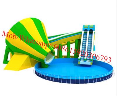 China inflatable slide water beach inflatable water slide pool adult size inflatable water slide for sale