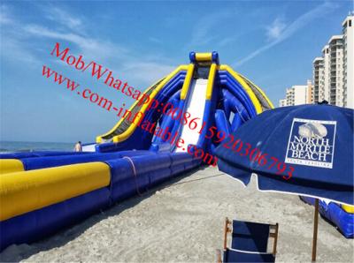 China World's biggest largest inflatable waterslide coming inflatable trippo slide water slide for sale