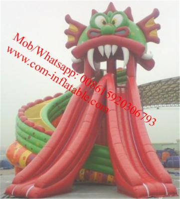 China inflatable dinosaur slide for sale