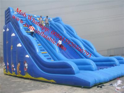 China inflatable bouncer with slide inflatable slip n slide for adult for sale