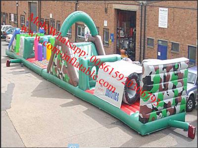 China Army Obstacle Course Inflatable Obstacle Course for sale