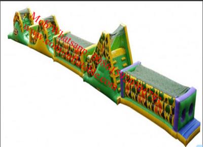 China Inflatable Obstacle Course For Adults Inflatable obstacle courses15.5x6 for sale