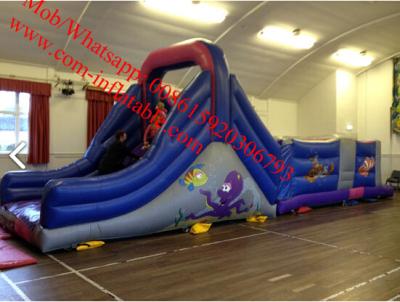 China sea themed inflatable obstacle course inflatable obstacle for sale