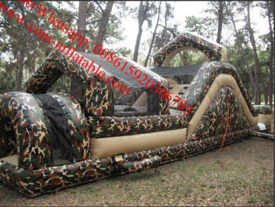 China boot camp challenge obstacle course a camouflage military obstacle course for sale