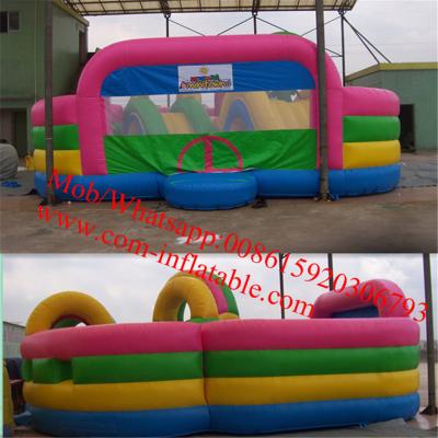 China cheap inflatable obstacle course obstacle course equipment kids obstacle course for sale