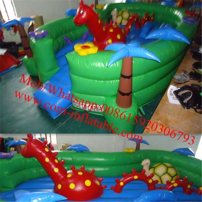 China indoor inflatable playground for sale