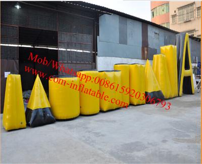 China inflatable paintball obstacle for sale