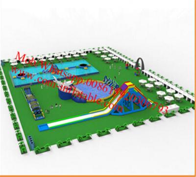 China adult inflatable water park inflatable water park games park water for sale