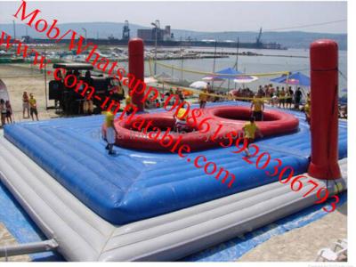 China inflatable volleyball court inflatable beach volleyball court for sale