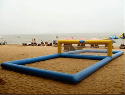 China inflatable water volleyball court for sale
