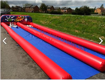 China INFLATABLE BOWLING ALLEY GAME for sale