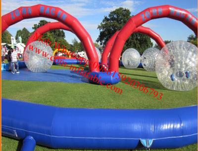 China inflatable zorb ball track for sale