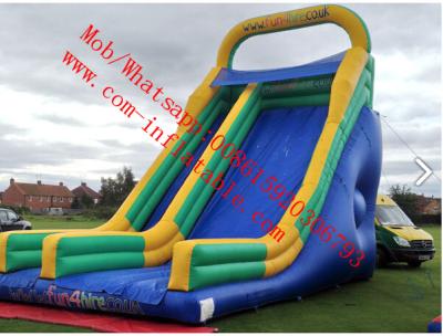 China Inflatable mega slide for sale