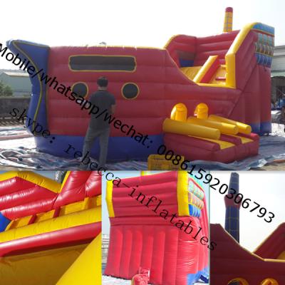 China china bouncy castles pirate ship bouncy castle for sale