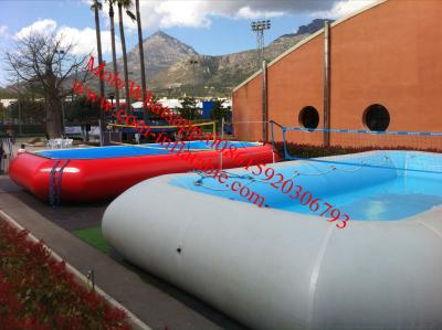 China large inflatable water pool toys inflatable pvc swimming pool inflatable pool mattress for sale