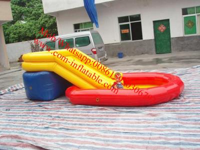 China children inflatable pool with slide for sale