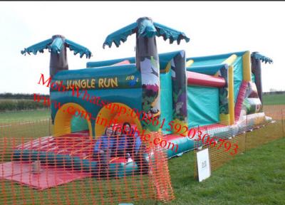 China Jump city inflatables Inflatable Obstacle Courses for sale
