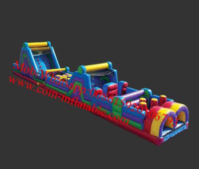 China Commercial Baby / Kid Inflatable Obstacle Course Equipment For Amusement Park for sale