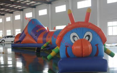China commercial grade inflatable obstacle  inflatable tunnal warm obstacle course for sale for sale