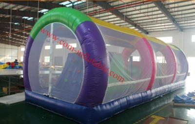 China Inflatble obstacle course inflatable playground inflatable fun city for sale