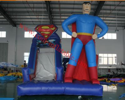 China inflatable spider man bouncy castle inflatable playground inflatable bouncer castle combo for sale