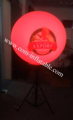 China PLATO Patent product,tripod balloons,inflatable led stand balloon with pole led balloon for sale