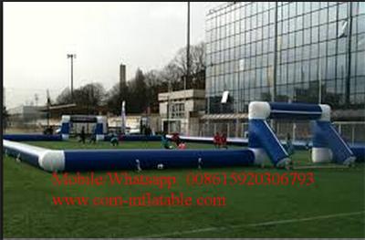 China football handball pitch , inflatable arena , inflatable soccer field for sale