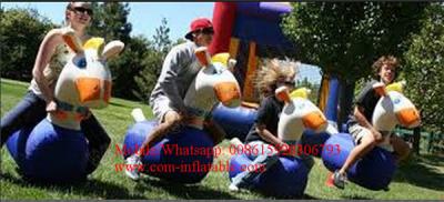 China Inflatable Pony Hop Racing for sale
