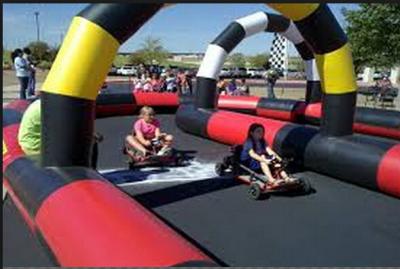 China Inflatable Race Track Rental for sale