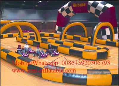 China RC car track ,  inflatable race track , racing cars for sale
