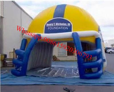 China inflatable football helmet for sale