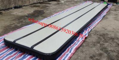 China DWF inflatable air track gymnastics,inflatable air tumble track, able air track for gym for sale