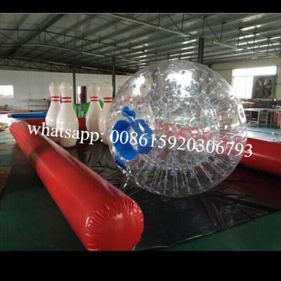 China inflatable human bowling , inflatable bowling pin , giant inflatable bowling pins for sale