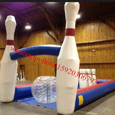 China inflatable bowling set , inflatable bowling game , inflatable human bowling game for sale