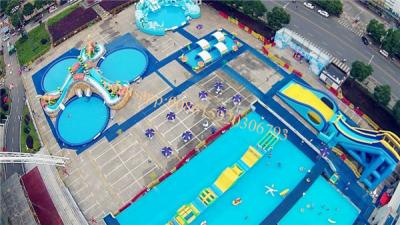 China inflatable  water park design build water amusement park water park projects water park aqua park portable water park for sale