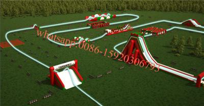 China largest inflatable obstacle course inflatable 5k hung-ho run for sale