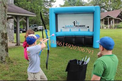 China Archery Hoverball  Interactive Games  , Archery Inflatable Game ,  Inflatable Sports Games for sale