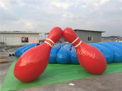 China bowling alley, plastic bowling pin ,inflatable human bowling game ,bowling equipment , human bowling ball , blowing pins for sale
