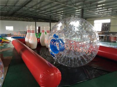 China inflatable bowling pin , portable bowling , bowling ball rack , piste da bowling prezzo , inflatable human bowling ball for sale