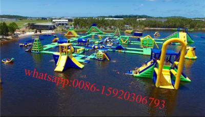China World largest waterpark, inflatable sea water park for sale