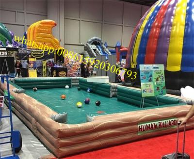 China inflatable human foosball , inflatable human billiards , human foosball inflatable , snooker game , snooker table for sale