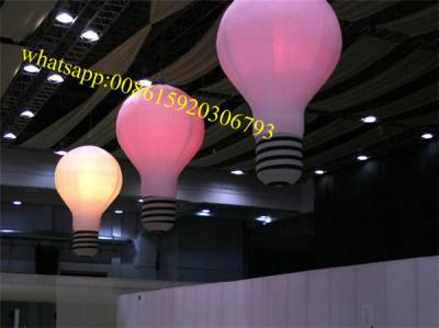 China inflatable light bulb , inflatable light bulb for sale