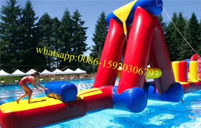 China inflatable obstacle course for sale , floating obstacle course , obstacle course equipment for adults , obstacle for sale