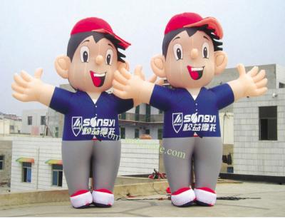 China Inflatable model carton character inflatable advertising carton for sale