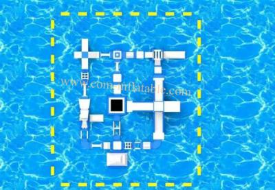 China water park games mini water park giant inflatable floating water park inflatable water park games for sale