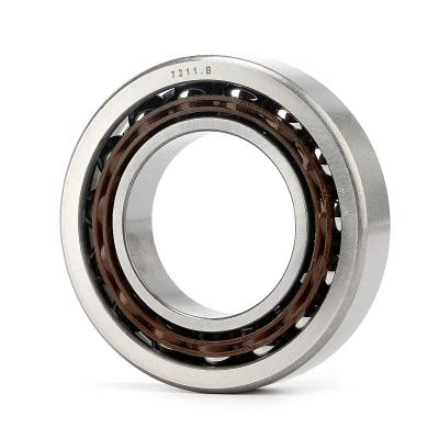 China 7211B Angular Contact Thrust Ball Bearing For Elevator Or Compressor for sale