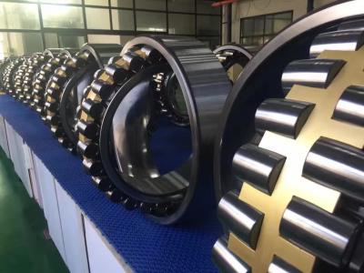 China GCr15 Self Aligning Roller Bearing With Machined Brass Cage / Tapered Bore for sale