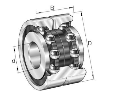 China ZKLN2557-2RS-XL Axial angular contact ball bearings for machines tools for sale