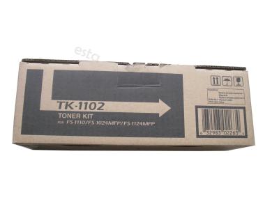 China Páginas da capacidade 2100 dos cartuchos de tonalizador TK-1102 de Kyocera da impressora de FS1124 MFP à venda